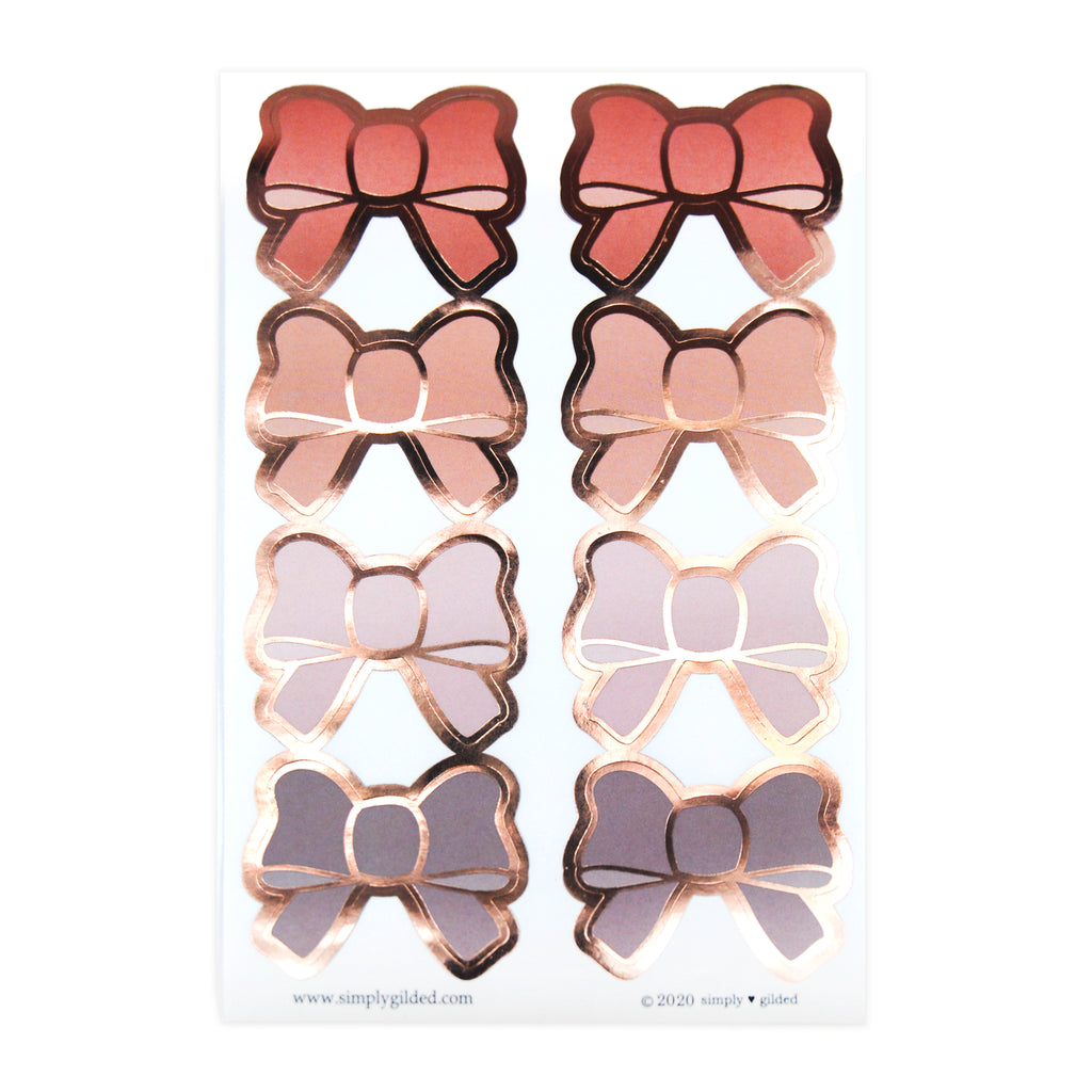 Blushbaby Bow Seals – simply gilded